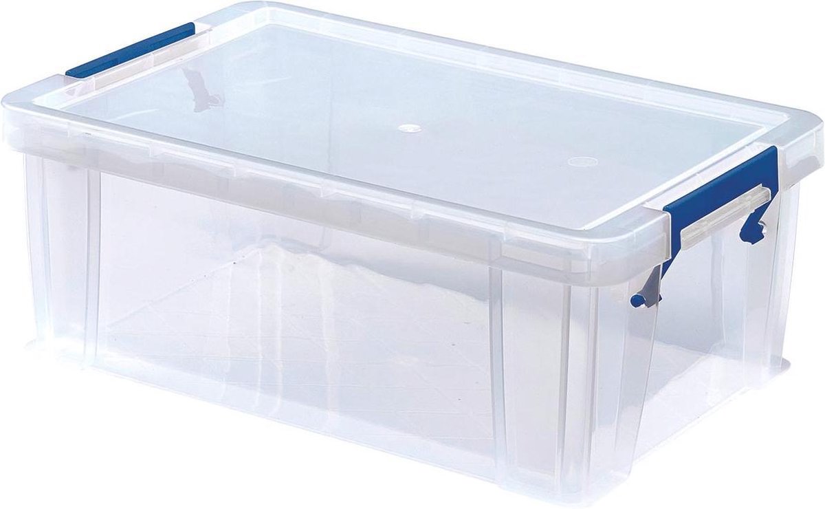Bankers Box ProStore plastic opbergbox met deksel, 10L 4 stuks